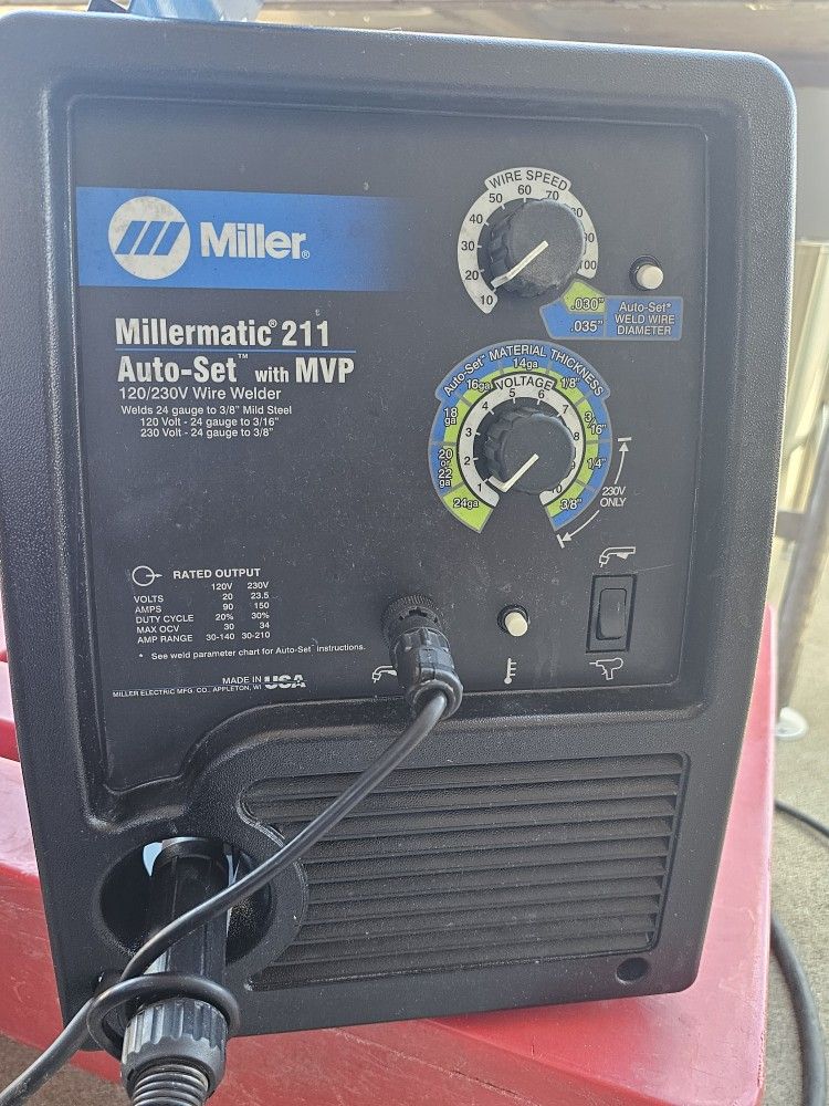 Welder Millermatic 211 MV for Sale in Phoenix, AZ - OfferUp