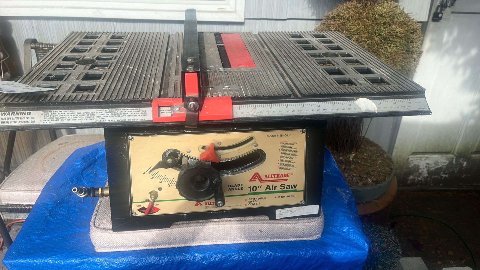 Good Alltrade 10” Pneumatic Air Table Saw for Sale in Federal Way, WA ...