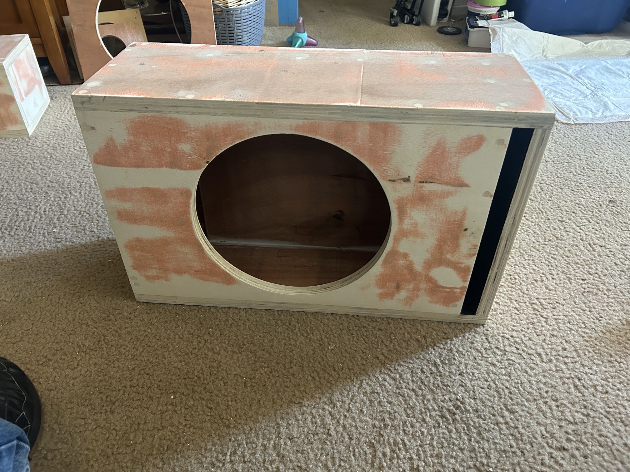 12” Subwoofer Box Perfect For Slim Subwoofer 6” Deep Mount for Sale in ...