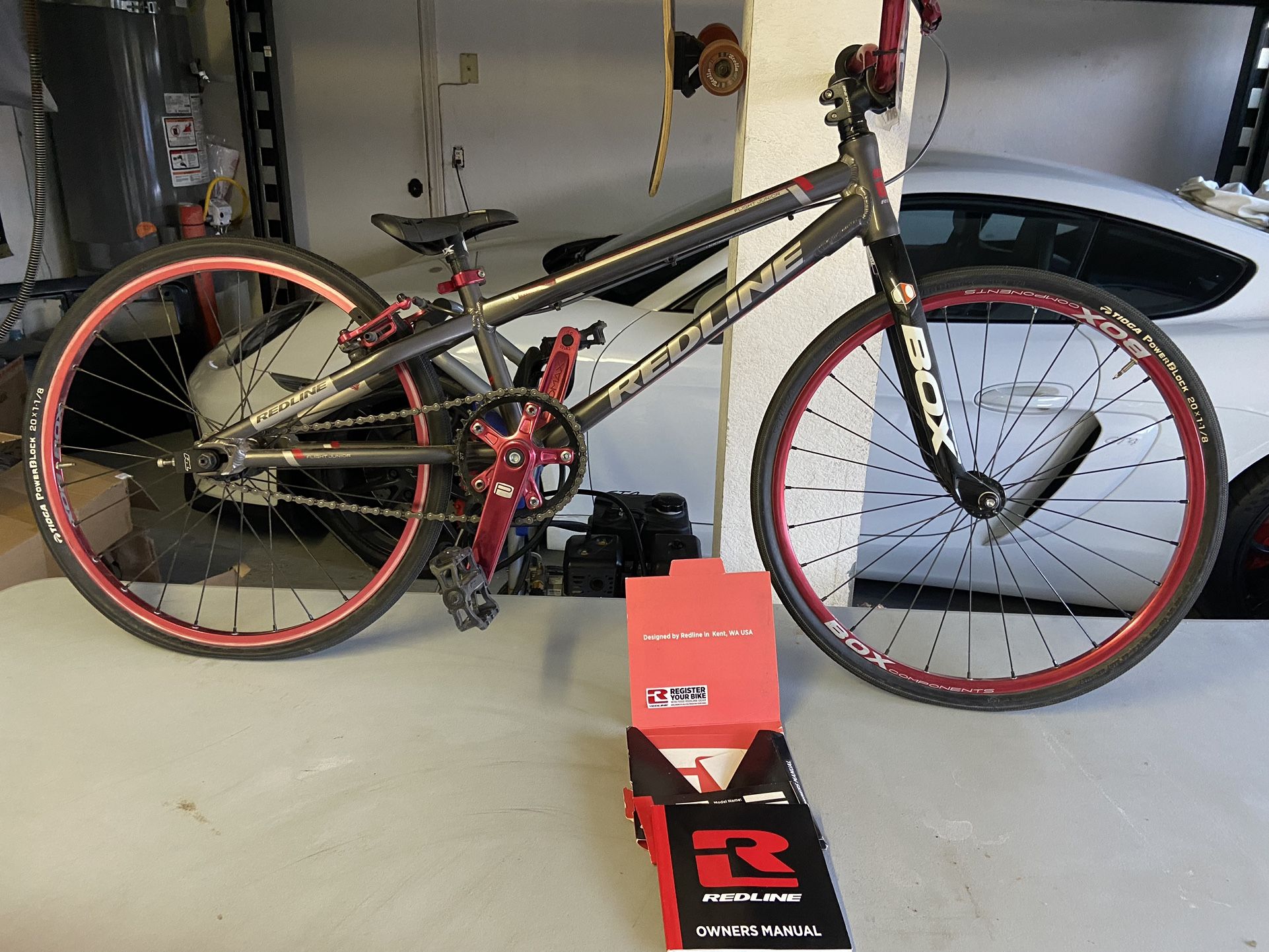 Redline BMX R6 Junior Flight Race BMx With Carbon box Components for ...