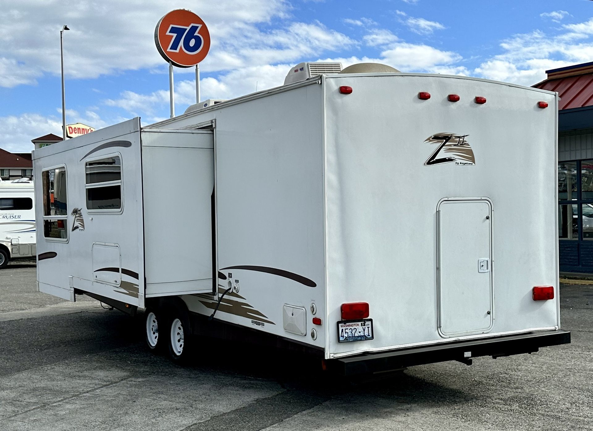 2007 29FT Keystone Zeppelin travel, trailer, one slide out Bunk House ...