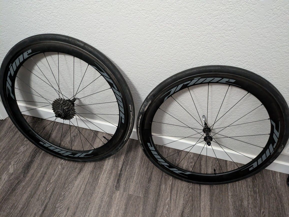 Prime 50mm Carbon Wheels (Rim Brake) for Sale in San Diego, CA - OfferUp