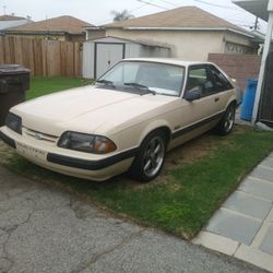 1987 Mustang Fastback