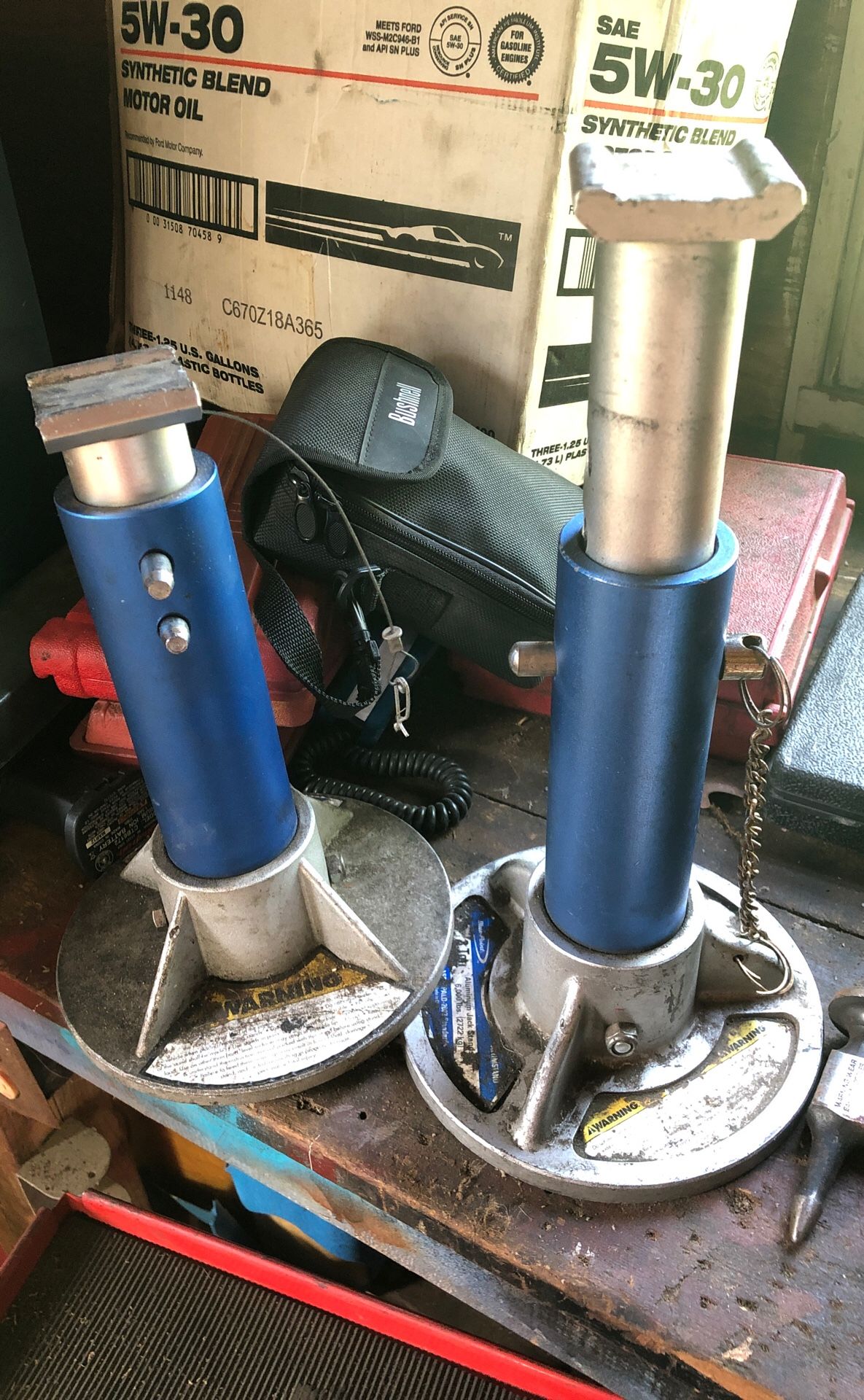 Set of snap on jack stands for Sale in Midlothian, VA - OfferUp