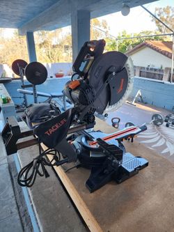 TACKLIFE 12 Inch Sliding Miter Saw for Sale in La Mesa CA OfferUp