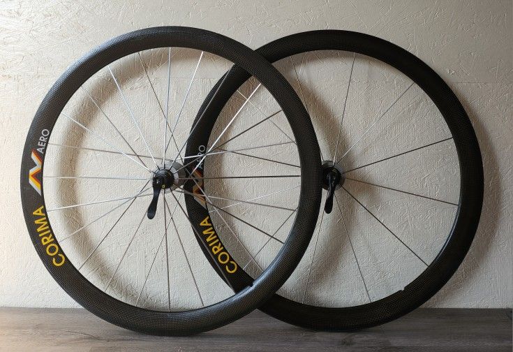 CORIMA AERO CARBON WHEELS 650C TUBULAR for Sale in Montebello, CA - OfferUp