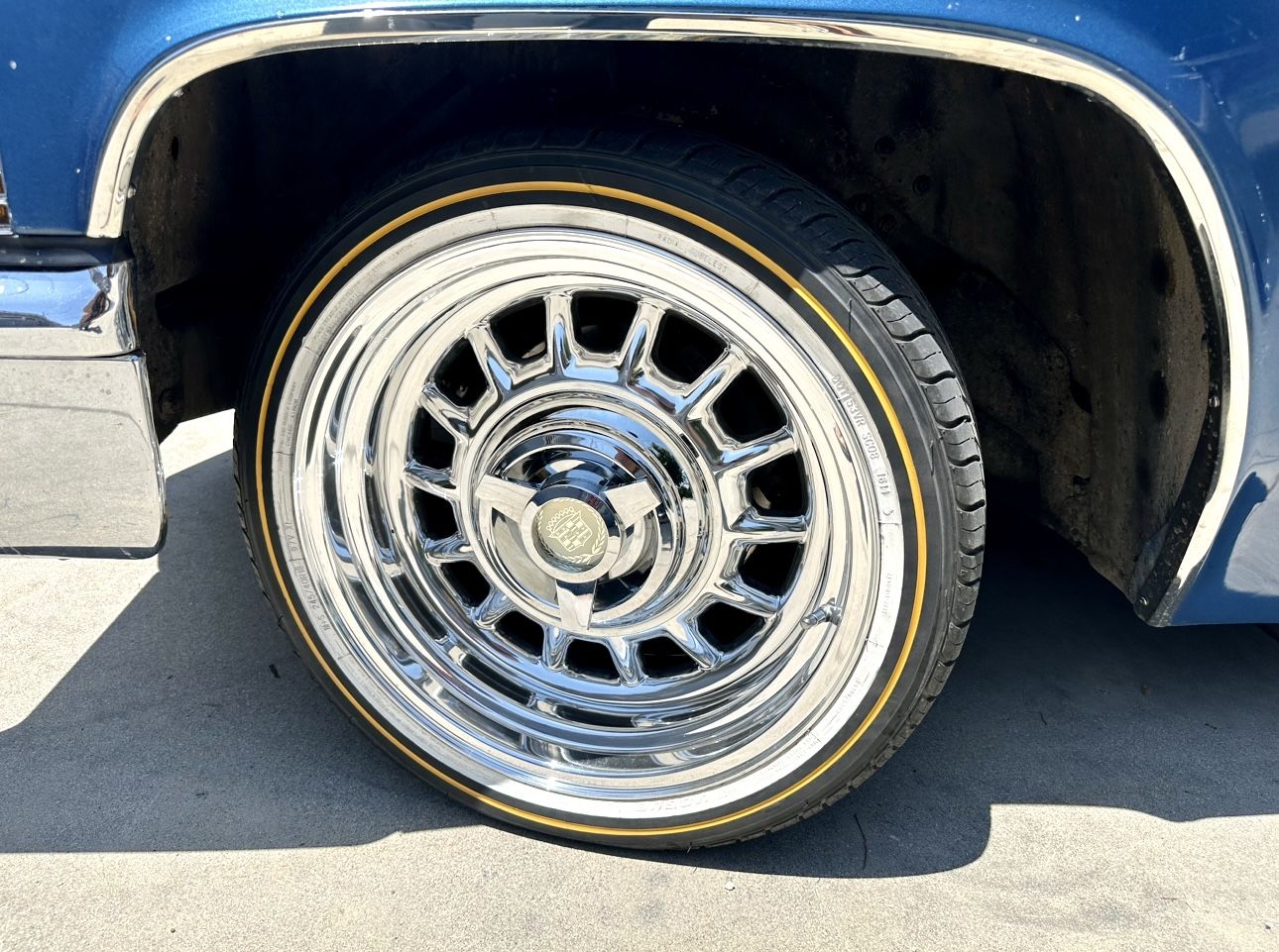 245 40 18 Vogue Tyres Custom polished 18 inch Aluminum Artillery Rims ...