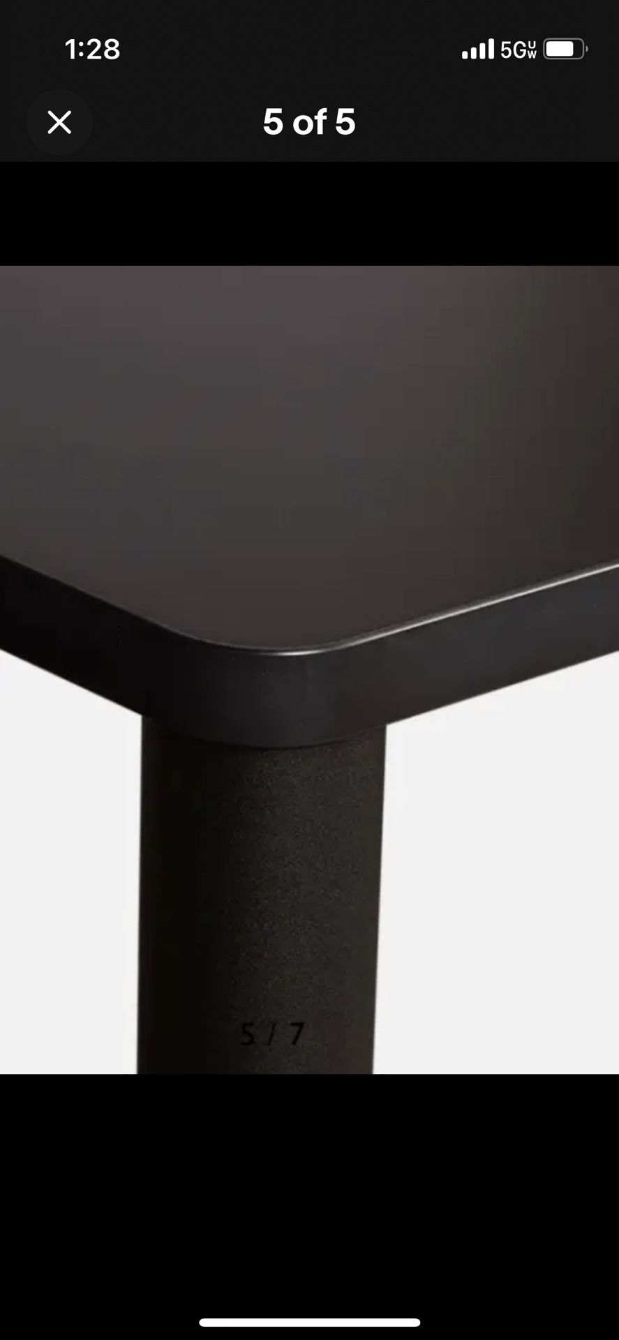 Hem Log Bar Table Black for Sale in Cty Of Cmmrce, CA - OfferUp