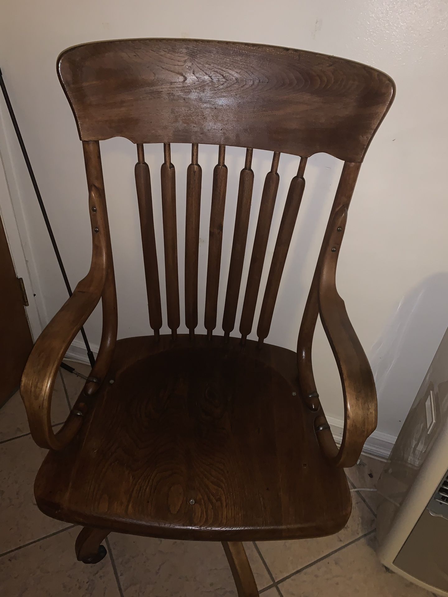 J.S Ford Johnson & Co Chicago antique collector chair for Sale in ...
