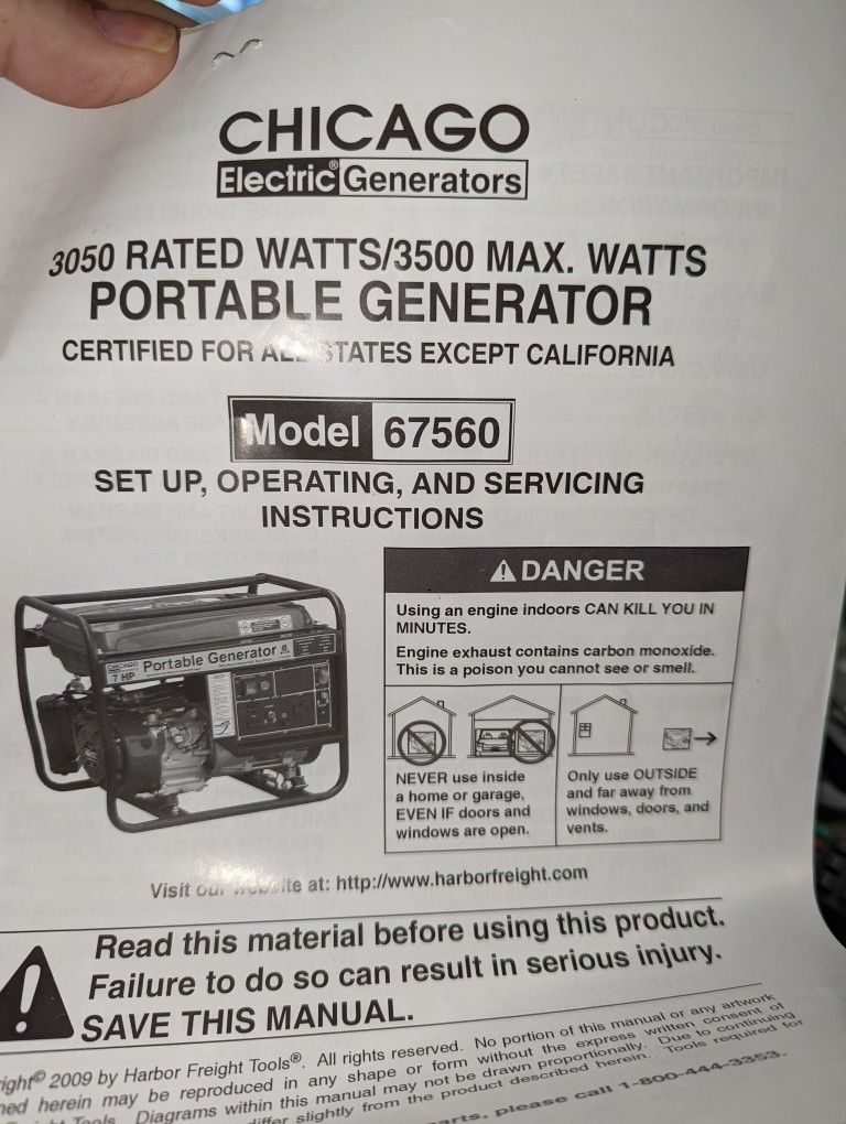 Chicago Generator for Sale in Milford, CT - OfferUp