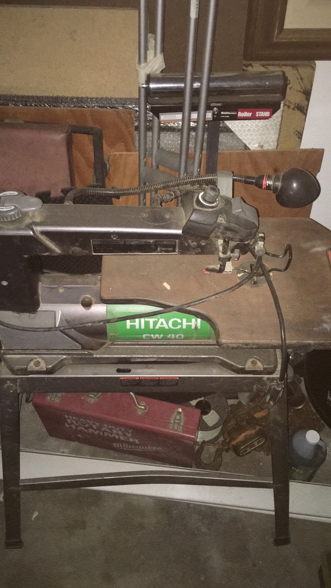 Hitachi CW 40 Scroll Saw for Sale in Riverside, CA - OfferUp