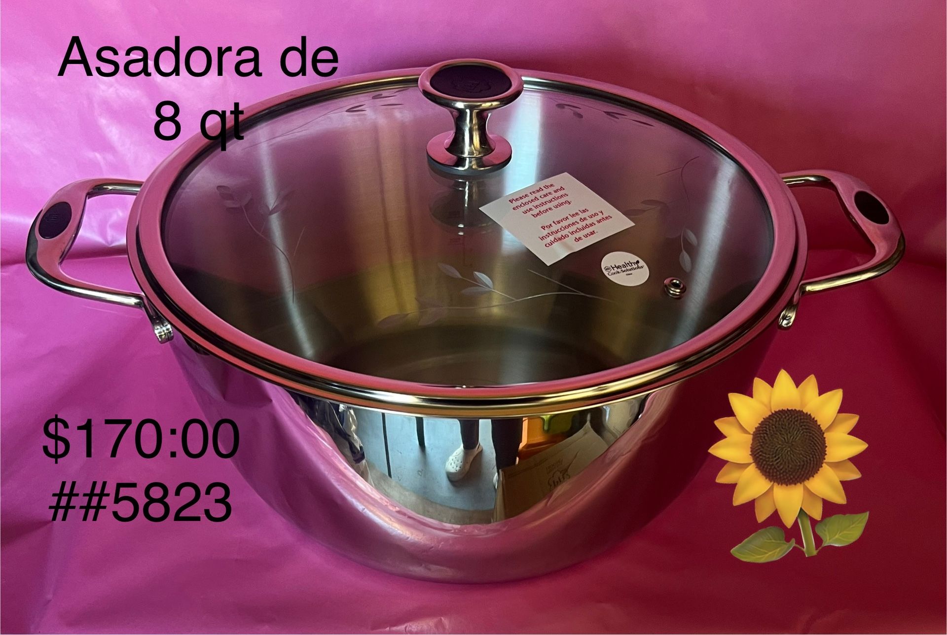 Asadora De 8. Qt Princess House for Sale in Rowland Heights, CA - OfferUp