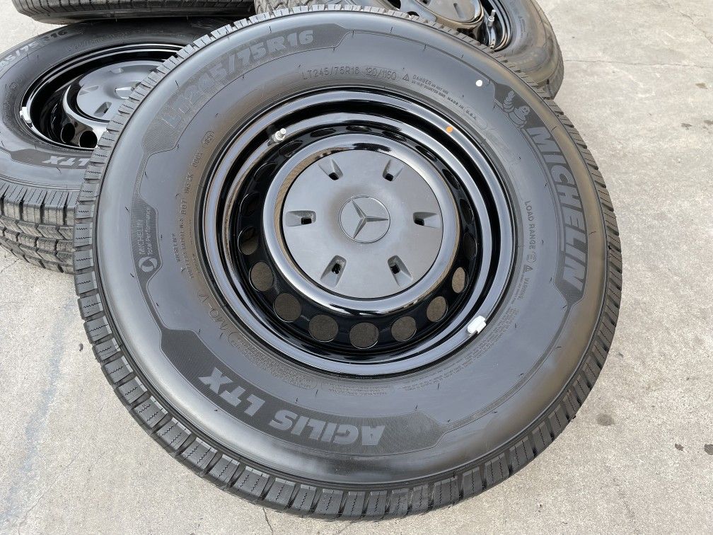 16" Mercedes Sprinter wheels LT 245 75 16 tires Dodge rims 245 75R16 ...