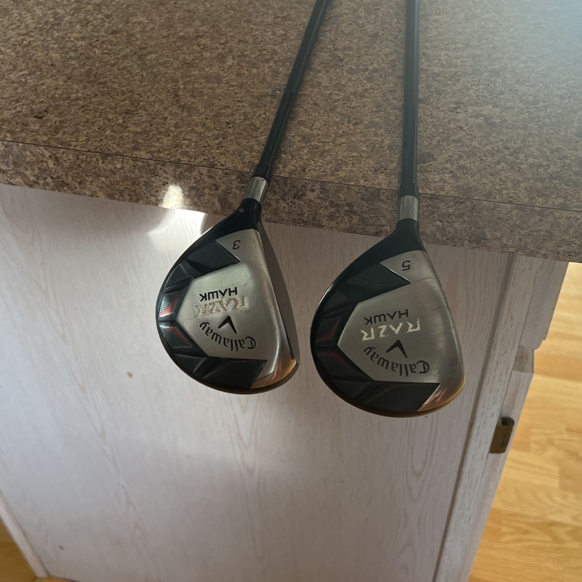 Callaway 3 and 5 fairway woods Left Handed for Sale in Gilbert, AZ ...