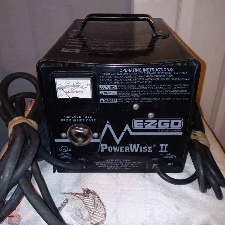 EZGO POWERWISE II EZGO GOLF CART CHARGER 36 VOLT 21 AMP, 44% OFF