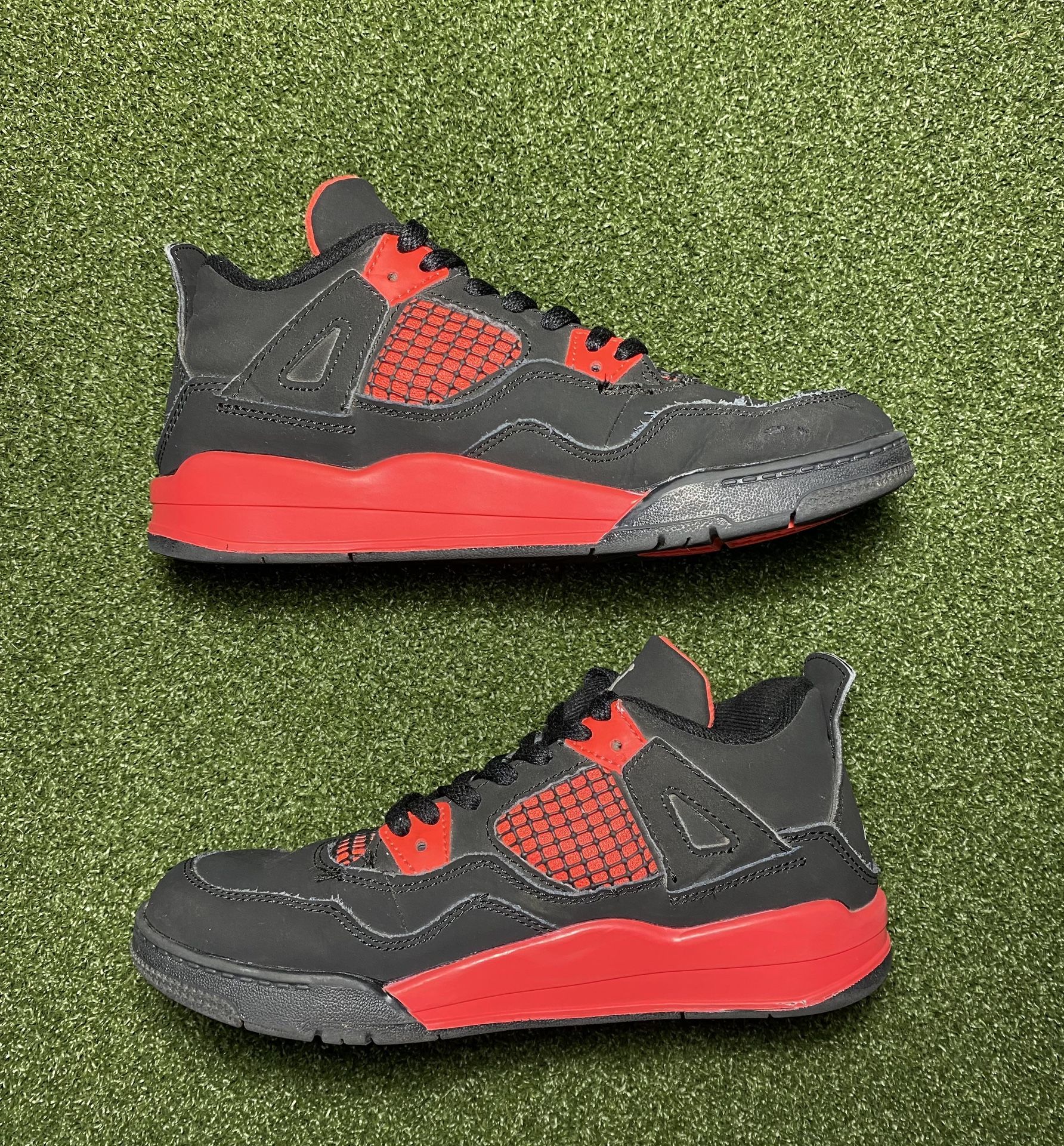 Jordan 4 Fire Red Custom