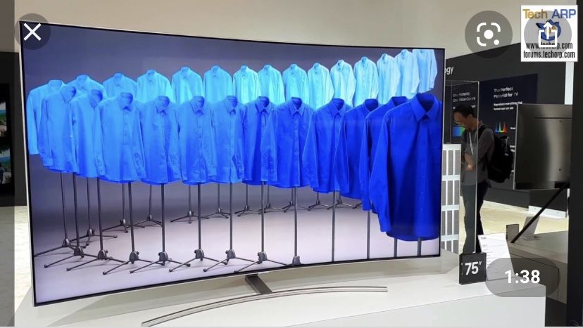 New Samsung 75” inch Curved Tv for Sale in Warren, MI - OfferUp