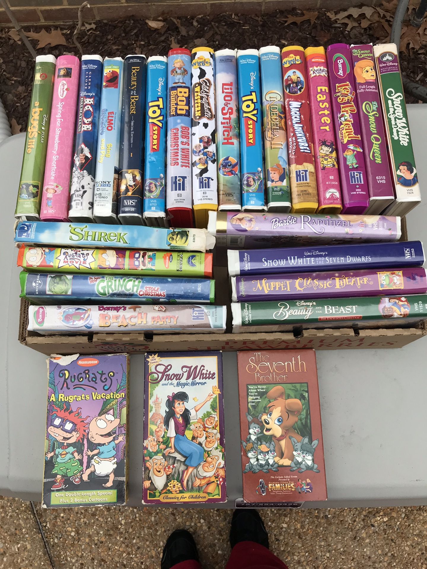 Barney Vhs Lot 27