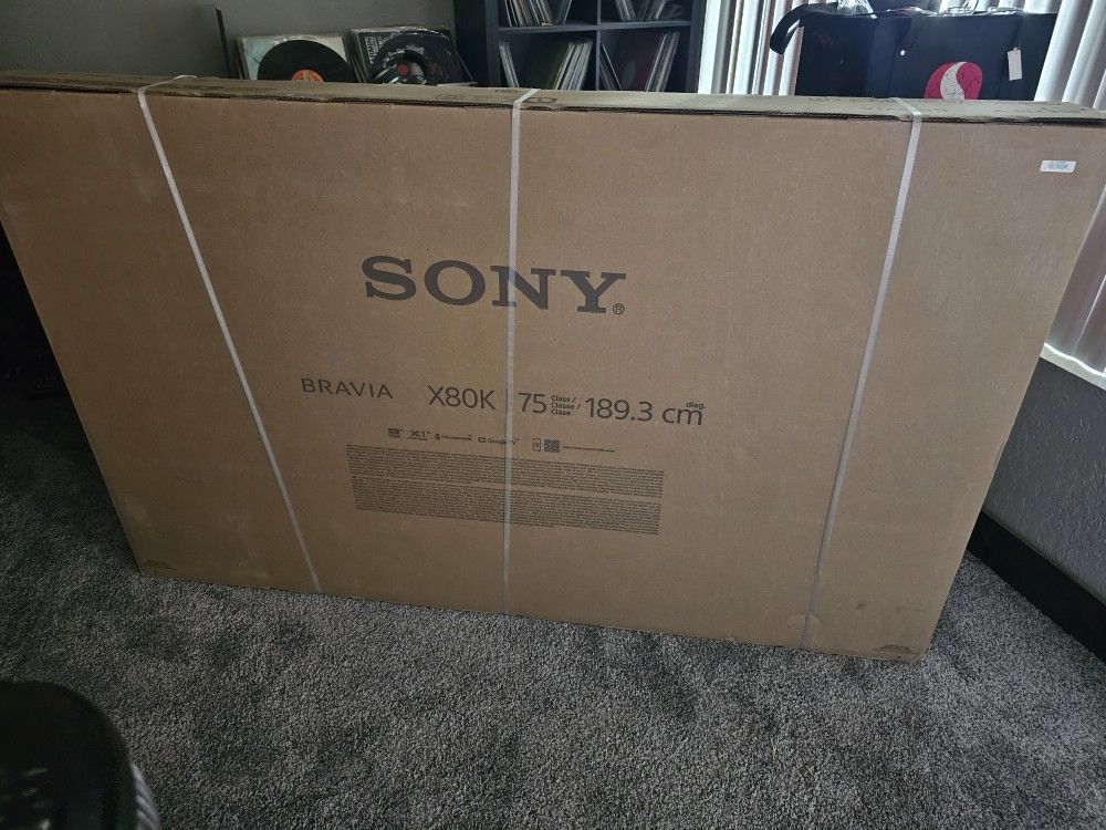 BRAND NEW! 75Inch SONY X80K LED TV $600.00 for Sale in Guadalupe, AZ ...