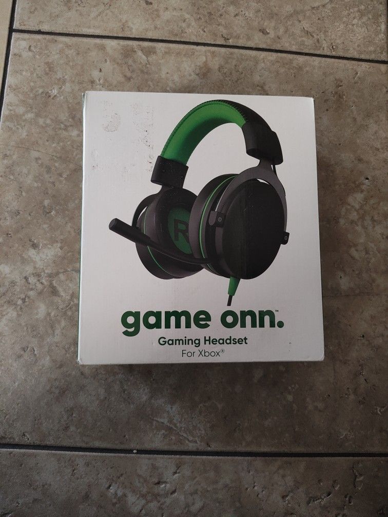 Game Onn Gaming Headset Compatible With Xbox Series X And S Xbox One ...