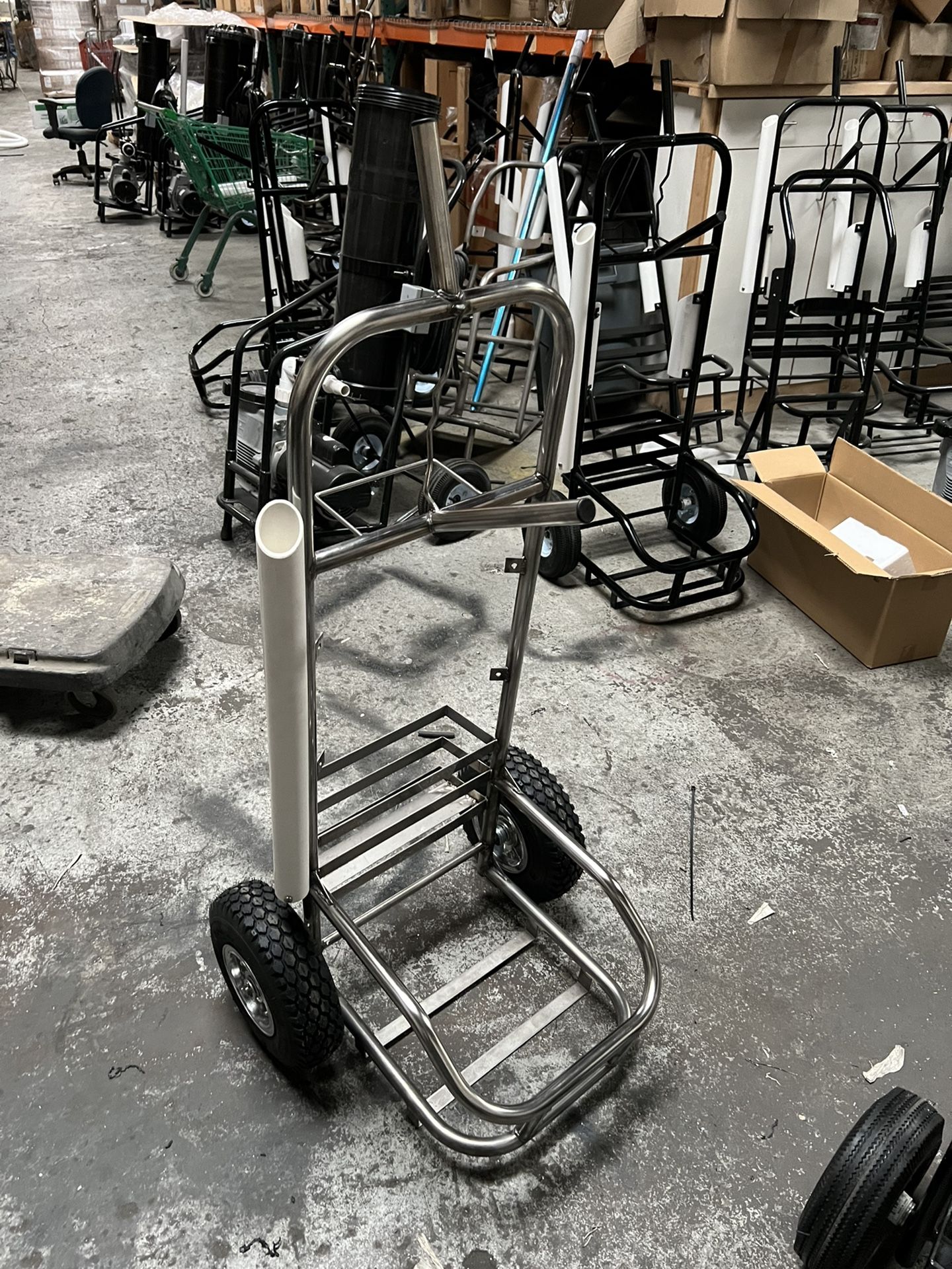 Brand New Stainless Steel Service Cart For Pool Service Professionals ...