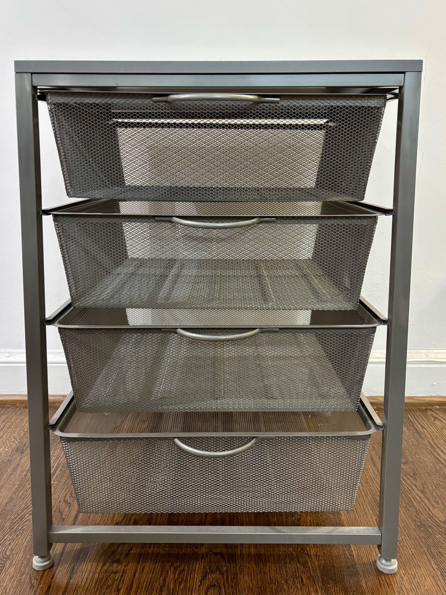 4-Drawer Metal Mesh Organizer with Laminate Top for Sale in Washington ...