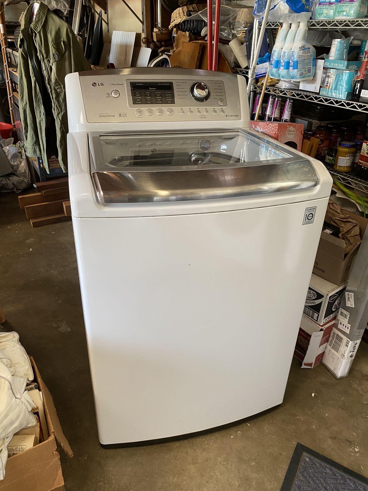 LG Washing Machine WT5070CW for Sale in Los Angeles, CA - OfferUp