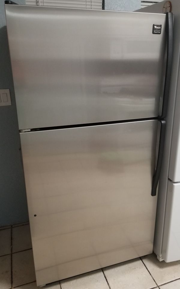 Whirlpool Imperial Stainless Refrigerator for Sale in Palm Springs, FL ...