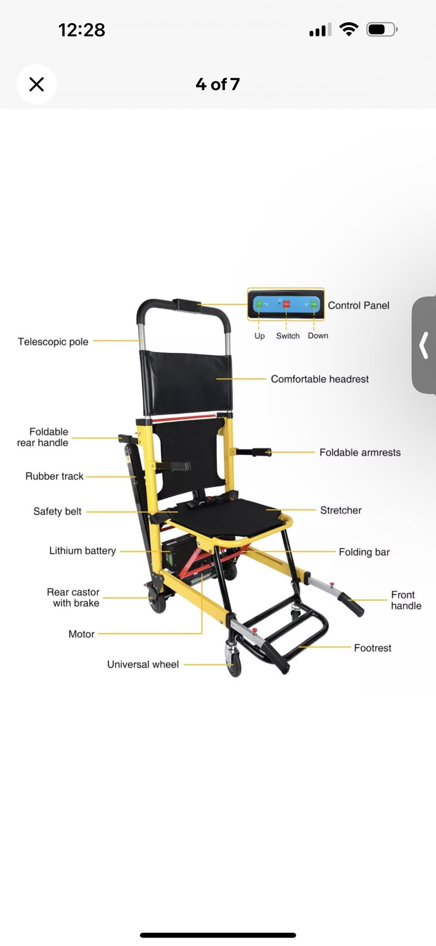 Electric Elderly Stair Chair for Sale in Philadelphia, PA - OfferUp