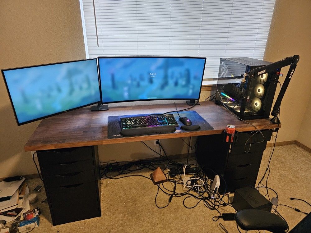 Ikea Alex Och Karlby Walnut Veneer Desk for Sale in Adair Village OR OfferUp