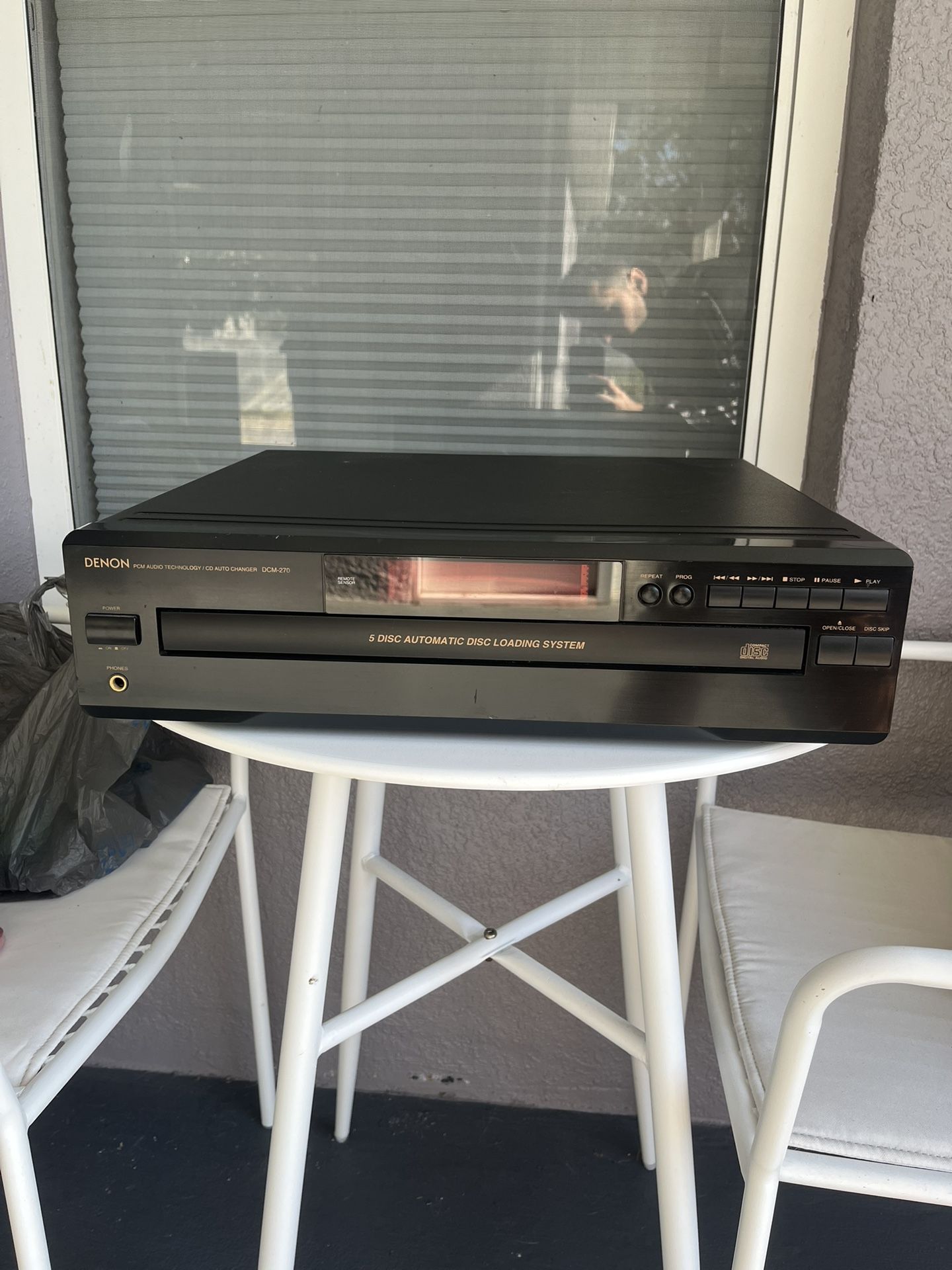 Denon DCM-270 - 5 Disc CD Carousel Changer Player for Sale in ...
