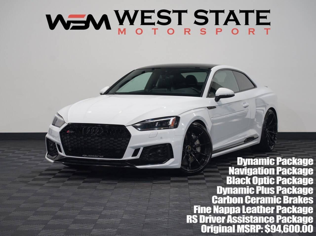 Great Description About 2018 Audi Rs 5 For Sale