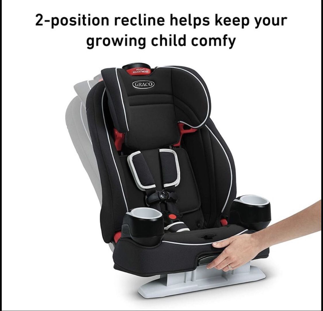 Graco Atlas 65 2 in 1 Harness Booster Seat, Glacier (New) for Sale in ...