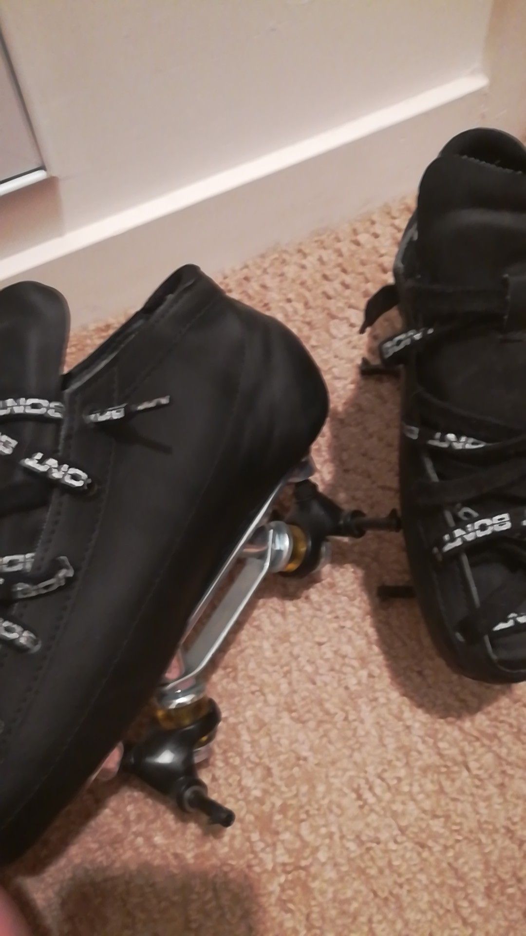 Size 7 (39) Bont Quad Racer Sure Grip Cyclone Roller Skates DA45 plate ...