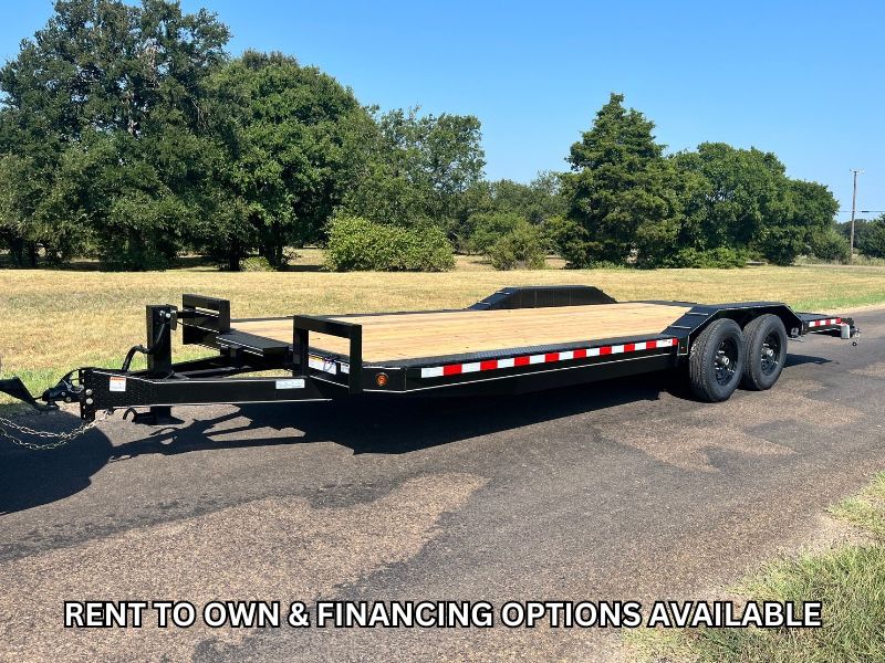 2024 Brand New - 24'x102" Drive Over - Car Hauler Trailer with Stored ...