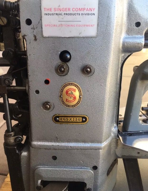 Singer 269x138 Bar Tacker Industrial Sewing Machine for Sale in La ...