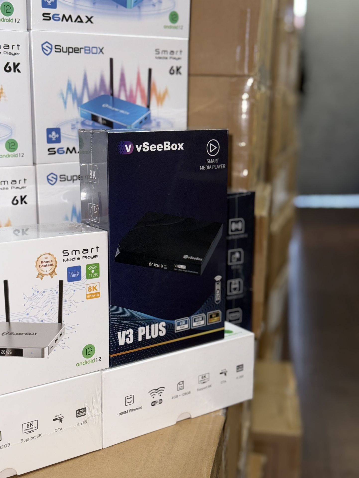 VSEEBOX VSEE BOX V3PLUS V3 PLUS WHOLESALE AVAILABLE TV BOX SUPERBOX for ...