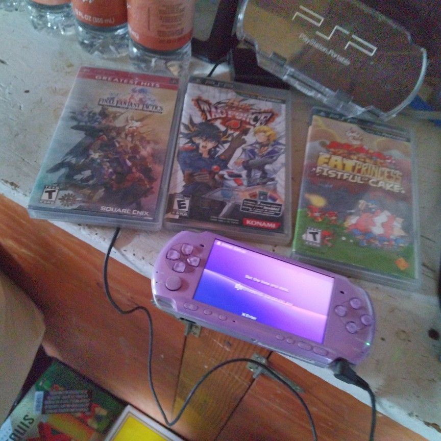 Purple Psp 3000