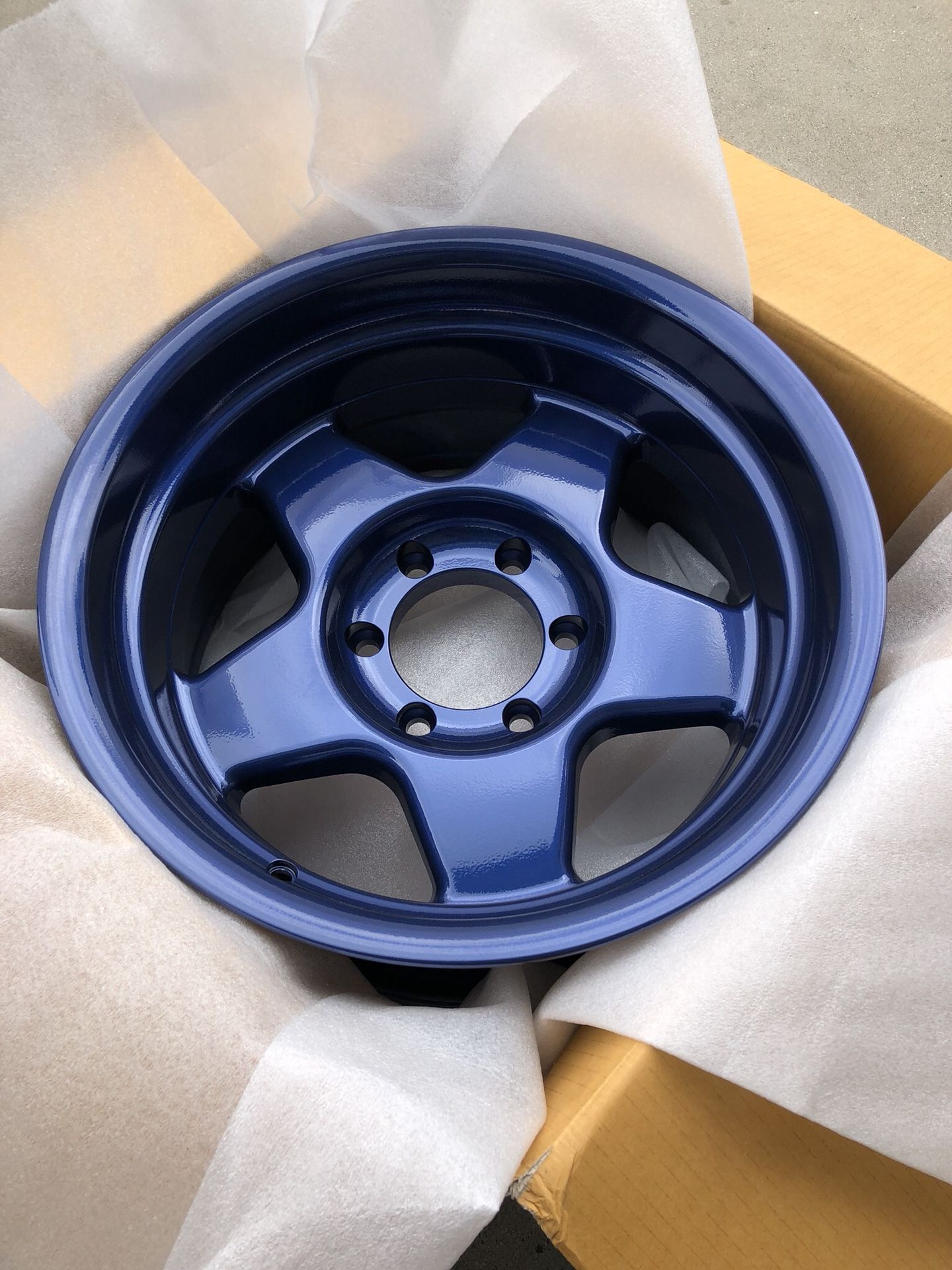 SCS Stealth Custom Series F5 wheels magnesium Blue 17x9 for Sale in ...
