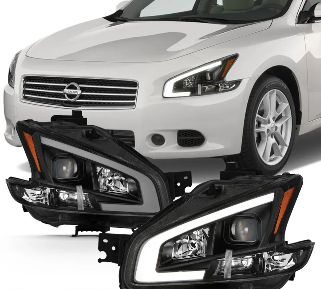 09-14 Nissan Maxima Headlights With DRL for Sale in Houston, TX - OfferUp