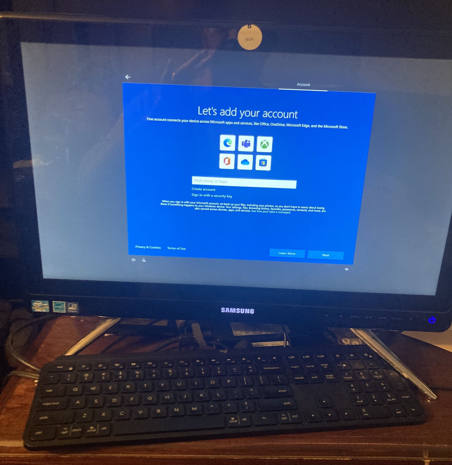 Samsung Computer Touch Screen