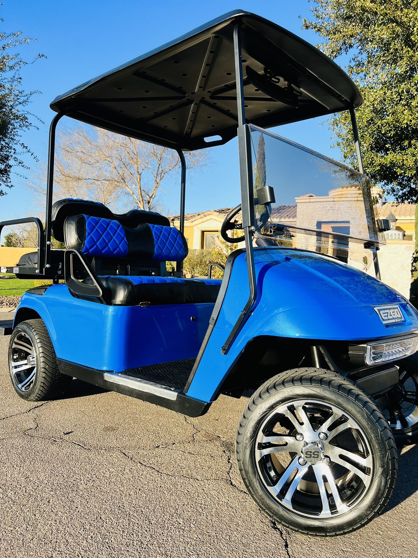 EZGO Custom Golf Cart- “Blue Light Special” for Sale in Gilbert, AZ ...