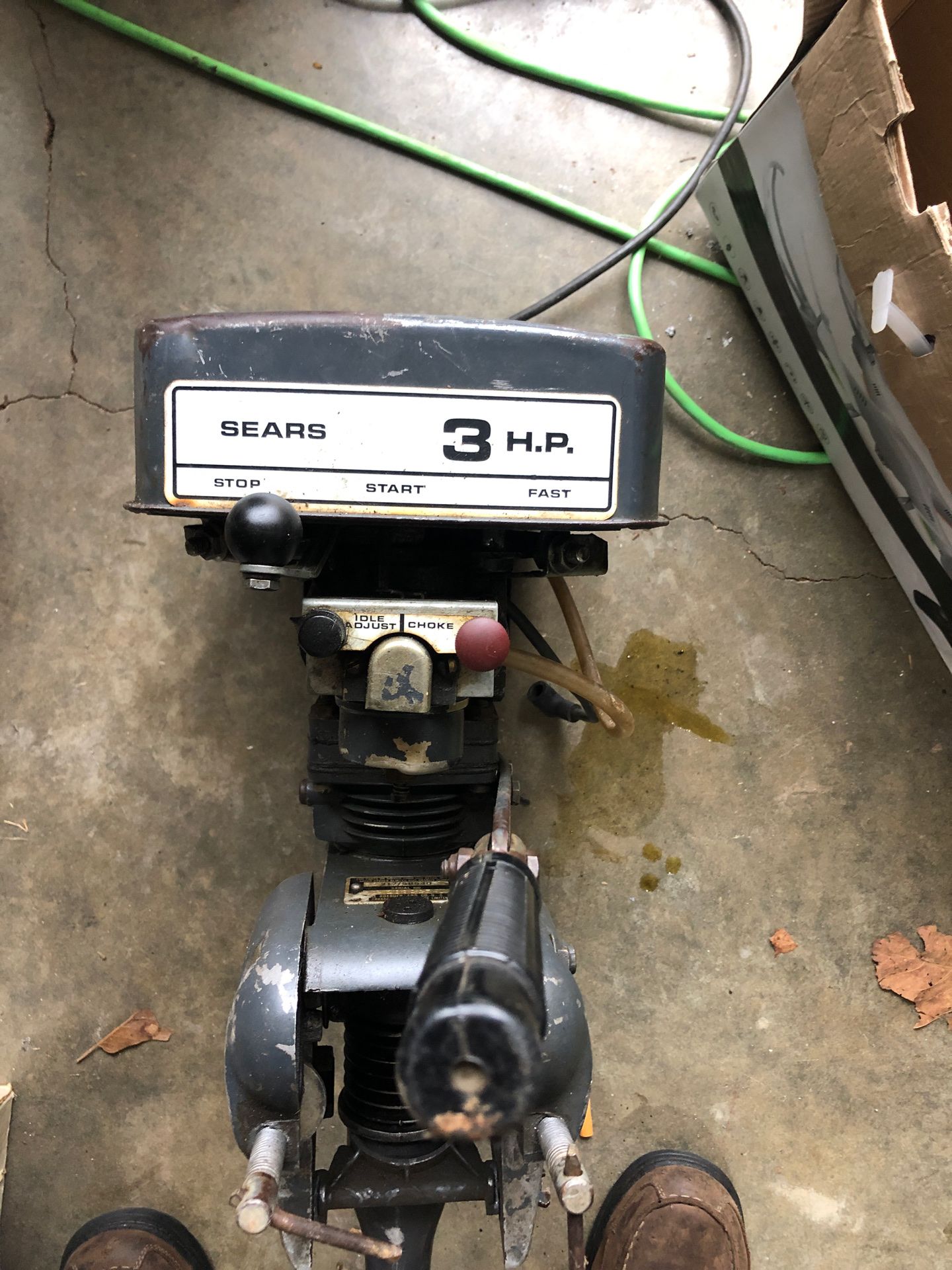 Sears 3 HP Outboard motor for Sale in Rome, GA - OfferUp