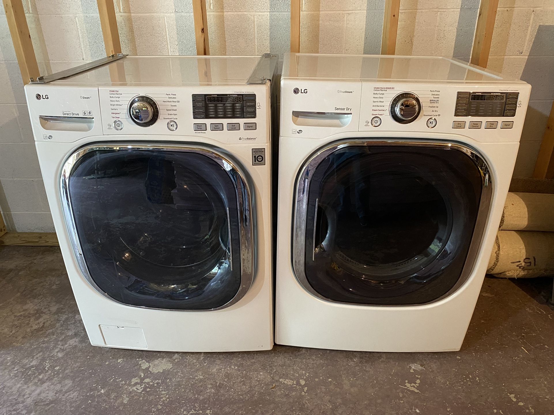 LG HE Stackable Washer And Dryer Set for Sale in Wappingers Fl, NY ...