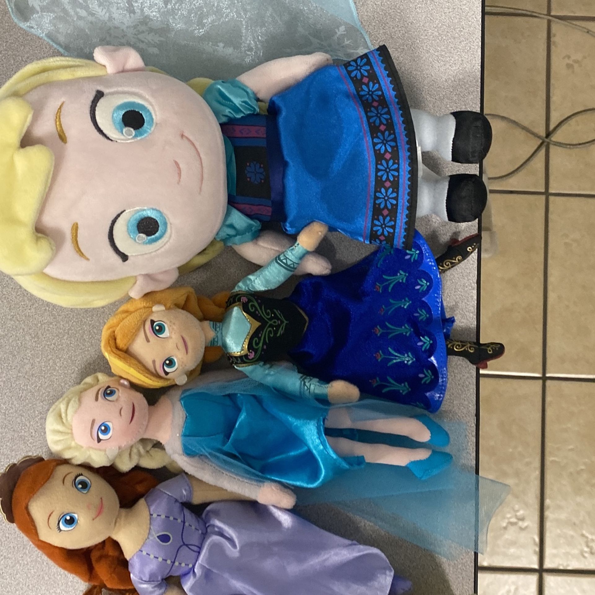 Disney Dolls Frozen Elsa Anna Princess Sofia Toys