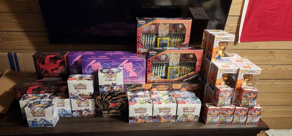 POKEMON TCG BOOSTER BOXES, BUNDLES, ETB's & Funko for Sale in Lynnwood ...