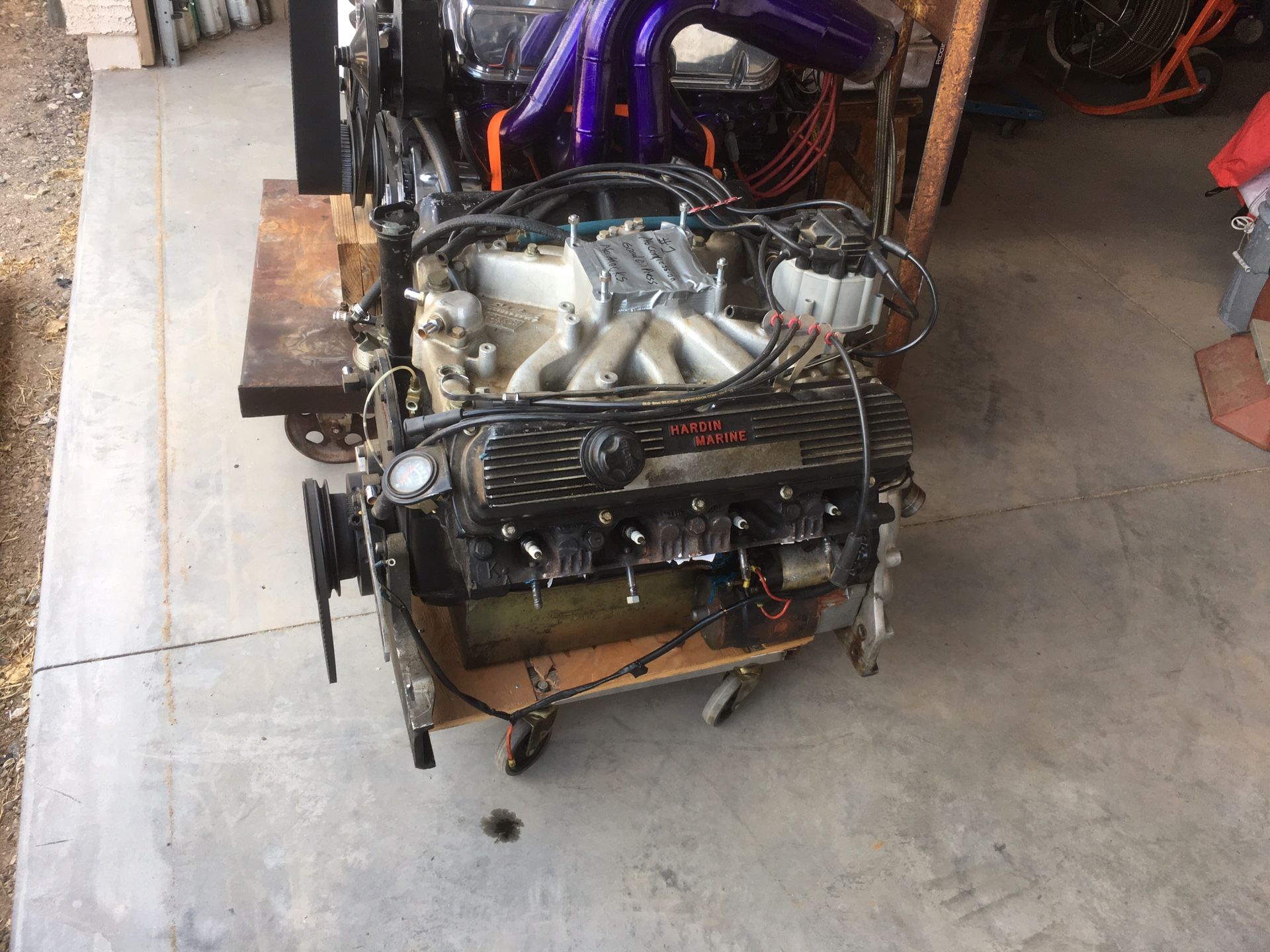 455 Big Block Olds engine removes from a jet boat for Sale in Phoenix ...
