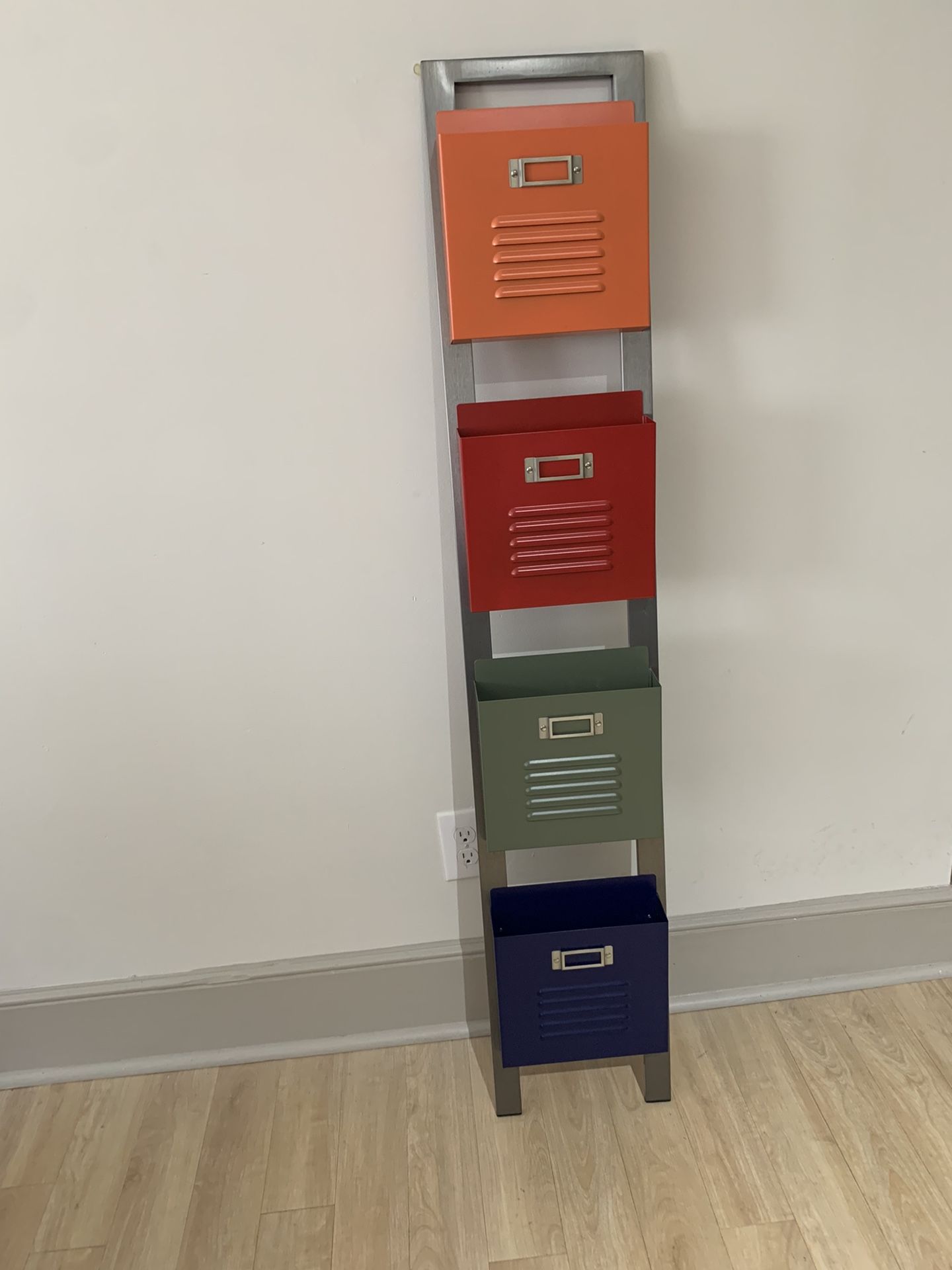 PBTeen Metal Multicolor Locker Magazine Rack for Sale in Columbia, SC ...