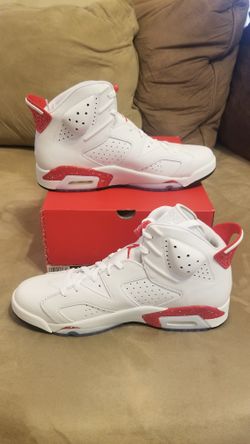 Retro 6 White And Red