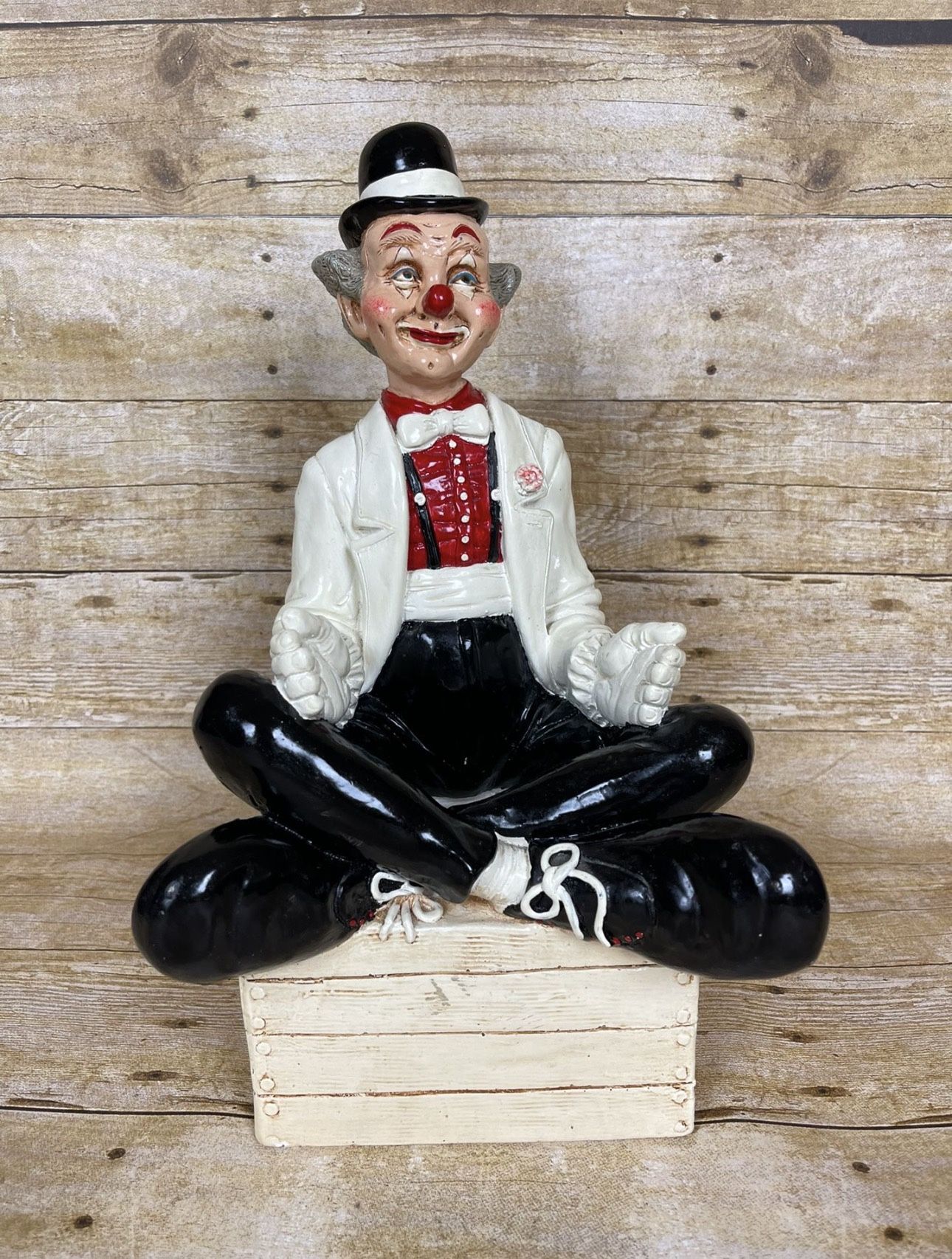 One Of A Kind Judy's Pastime Clown Figure '82 Vintage Art Collectible ...